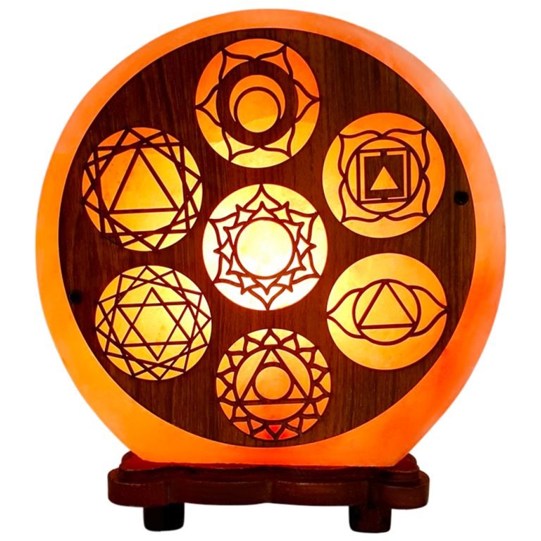 Lampe de Sel 7 Chakras - 5KG - Yogazen